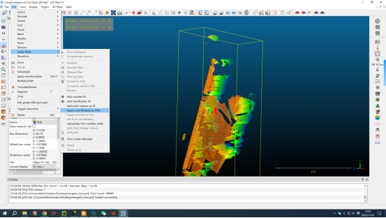 CloudCompare常用操作及Python插件 | Gmet's Blog
