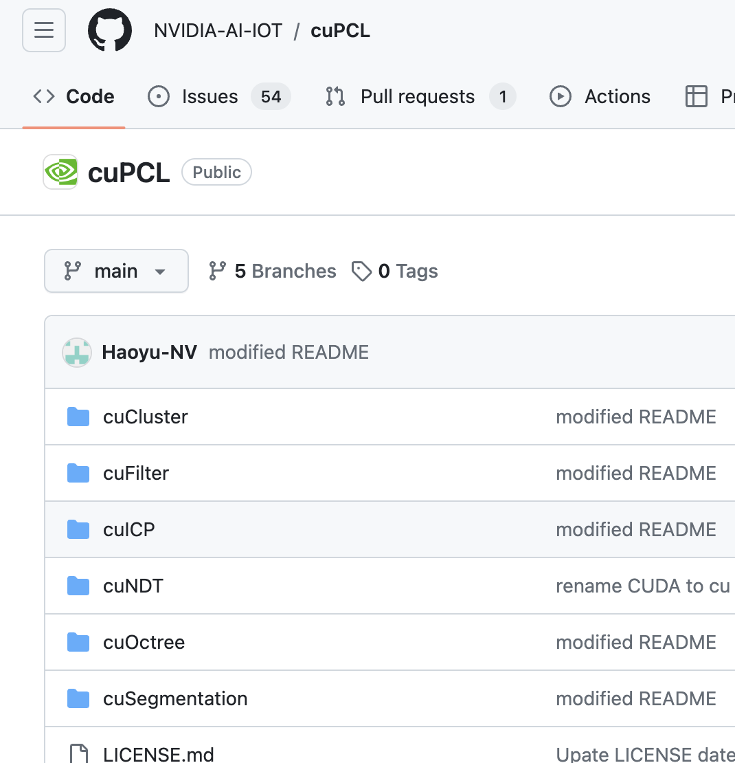 比较PCL使用CPU和Nvidia GPU计算效率问题 | Gmet's Blog